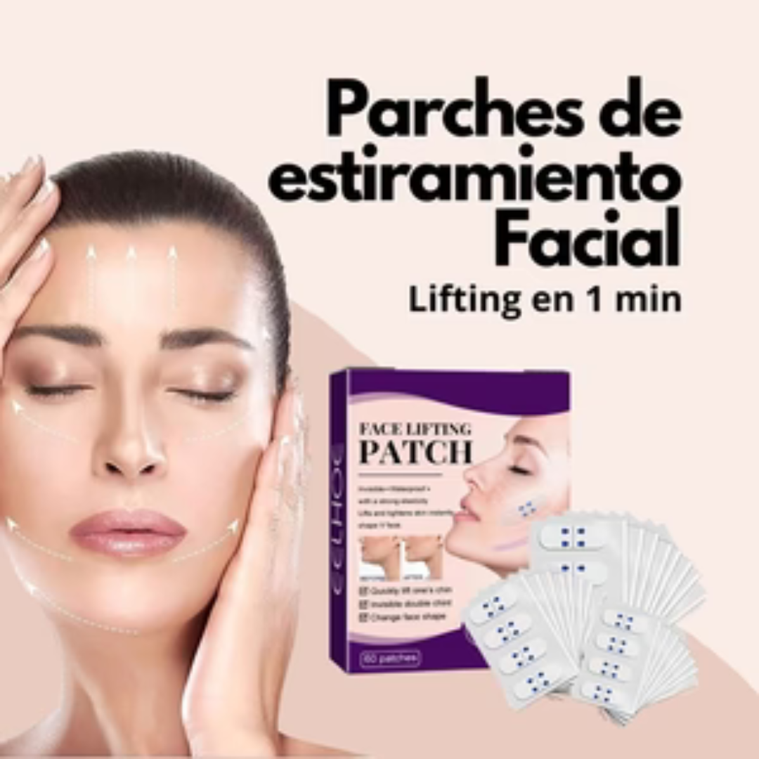 2x1 FACE LIFTING PATCH™ Parches Invisibles de Estiramiento Facial – EcuaTrend